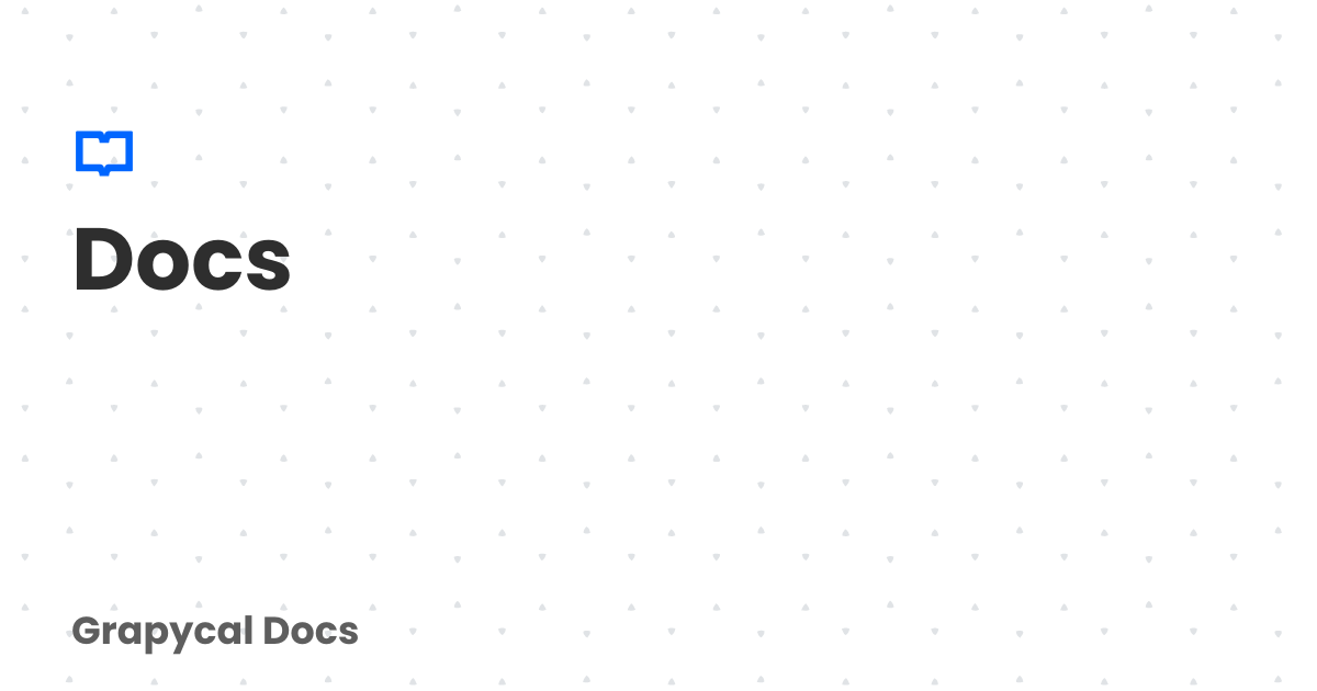 Docs | Grapycal Documentation